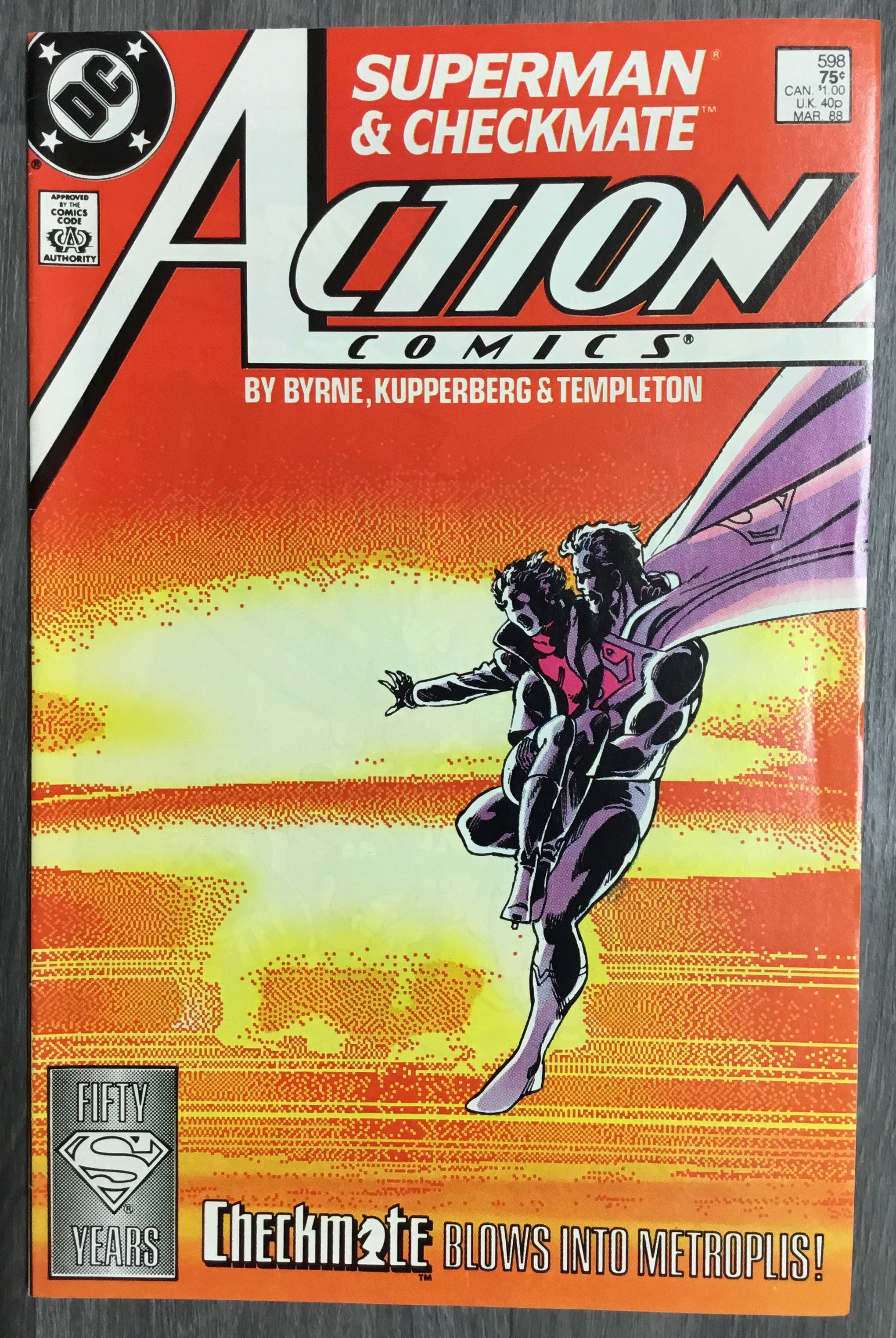 Action Comics No. #598 1988 DC Comics – Mr Chinnery’s Emporium